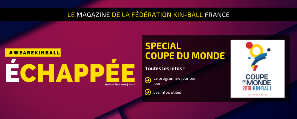 FKBF | Nouveau Magazine Échappée | Fédération Kin-Ball France