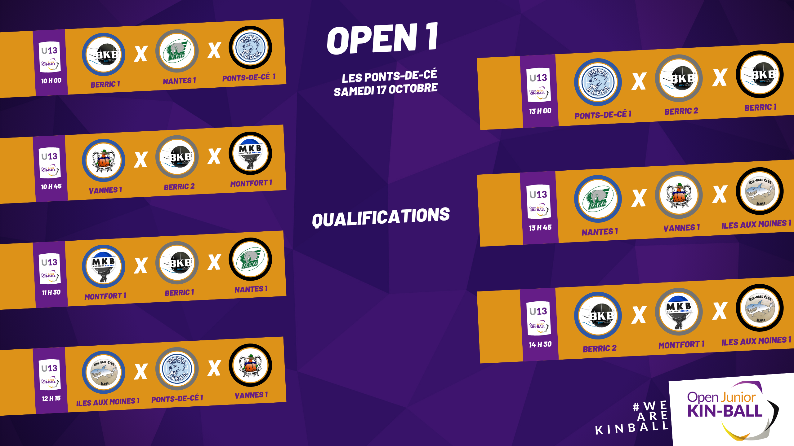 FKBF | Ligue Jeunesse - O1 | Fédération Kin-Ball France